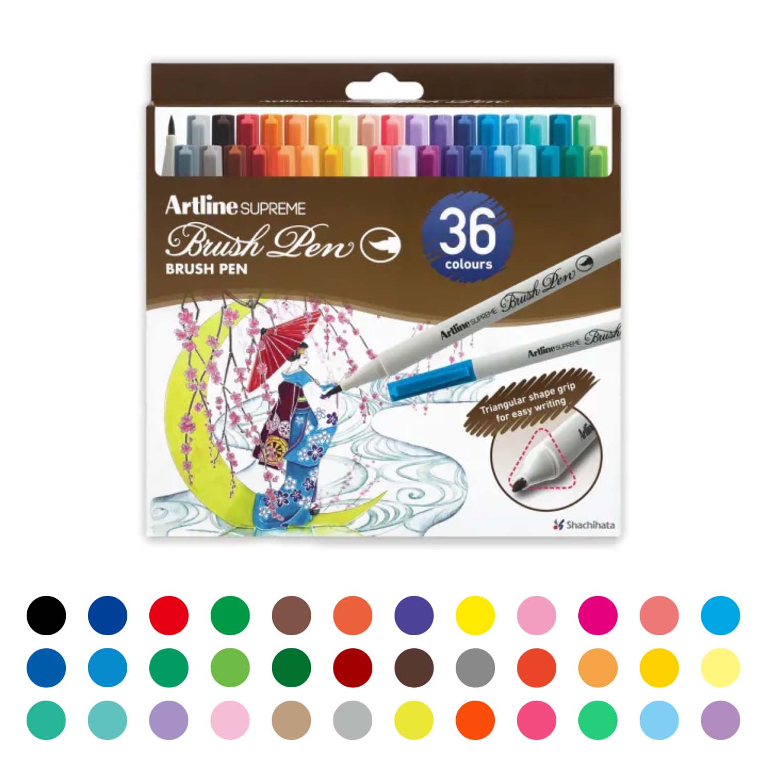 【公式】 シヤチハタ Artline SUPREME Brush Pen シュプリーム ブラッシュペン | オーダーも対応できる印鑑・はんこの ...